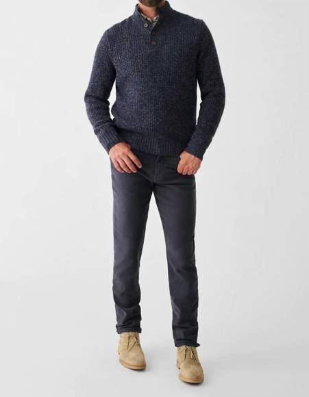 Faherty | Sweaters | New Faherty Mens Cashmere Wool Quarter Button ...